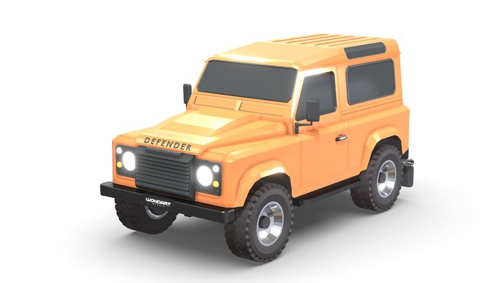 Defender-90 3D models - Sketchfab
