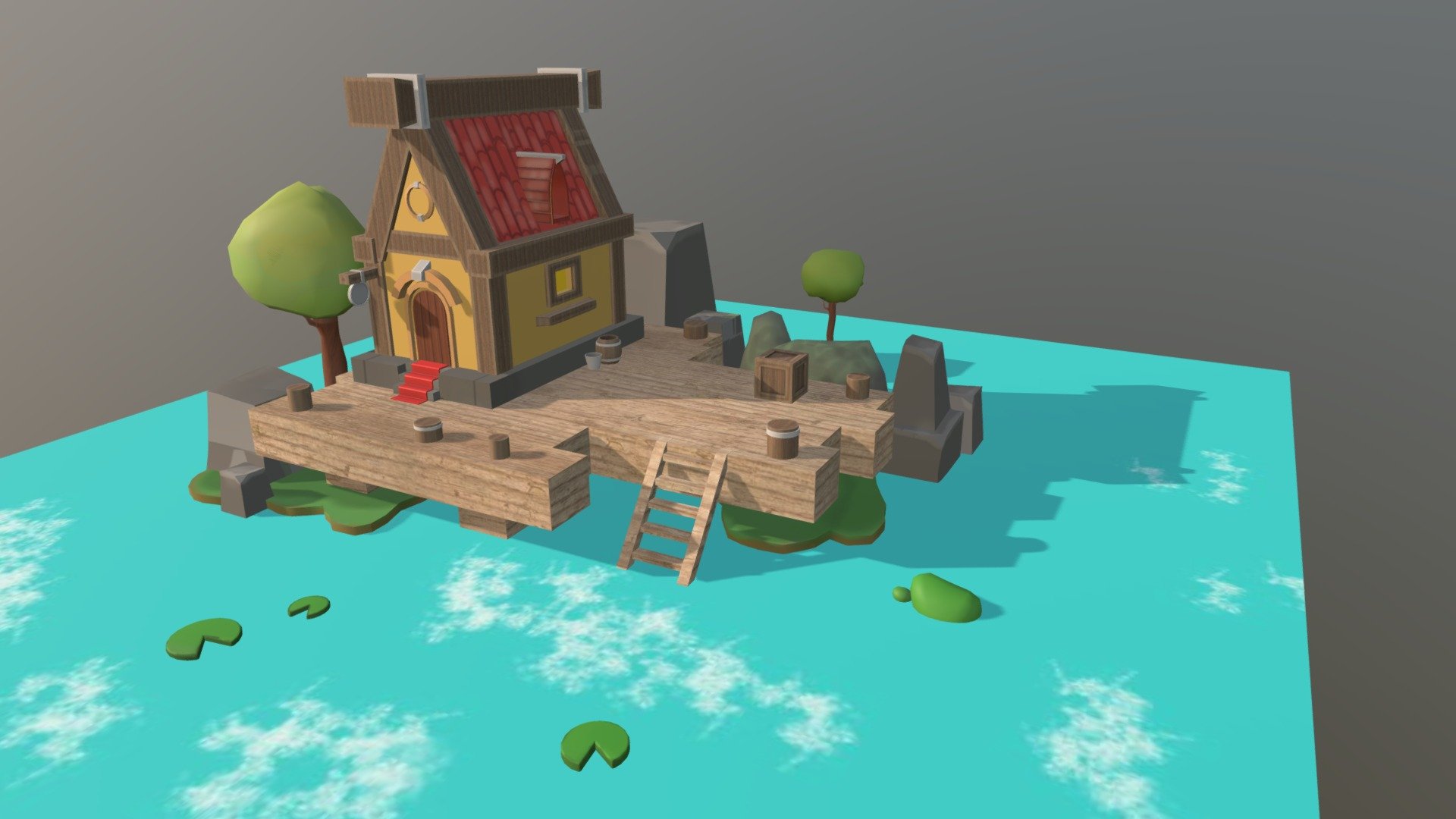 Game environment - 3D model by Assel Yelshibek (@assel4433) [89ae999 ...