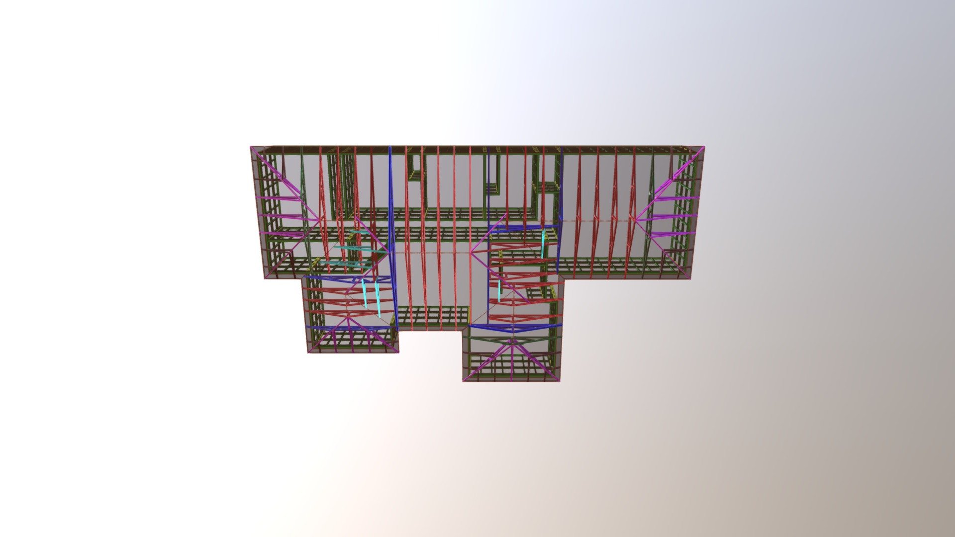 3D Truss QR - 3D model by sharon.malaitai [89aeb3a] - Sketchfab