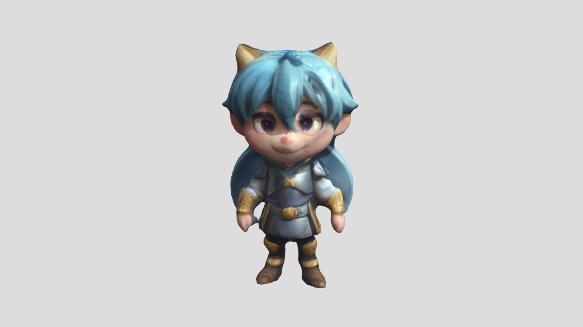 Chibi_knight_0708133527 - 3D model by alirezahasani638 [89b0ebc ...