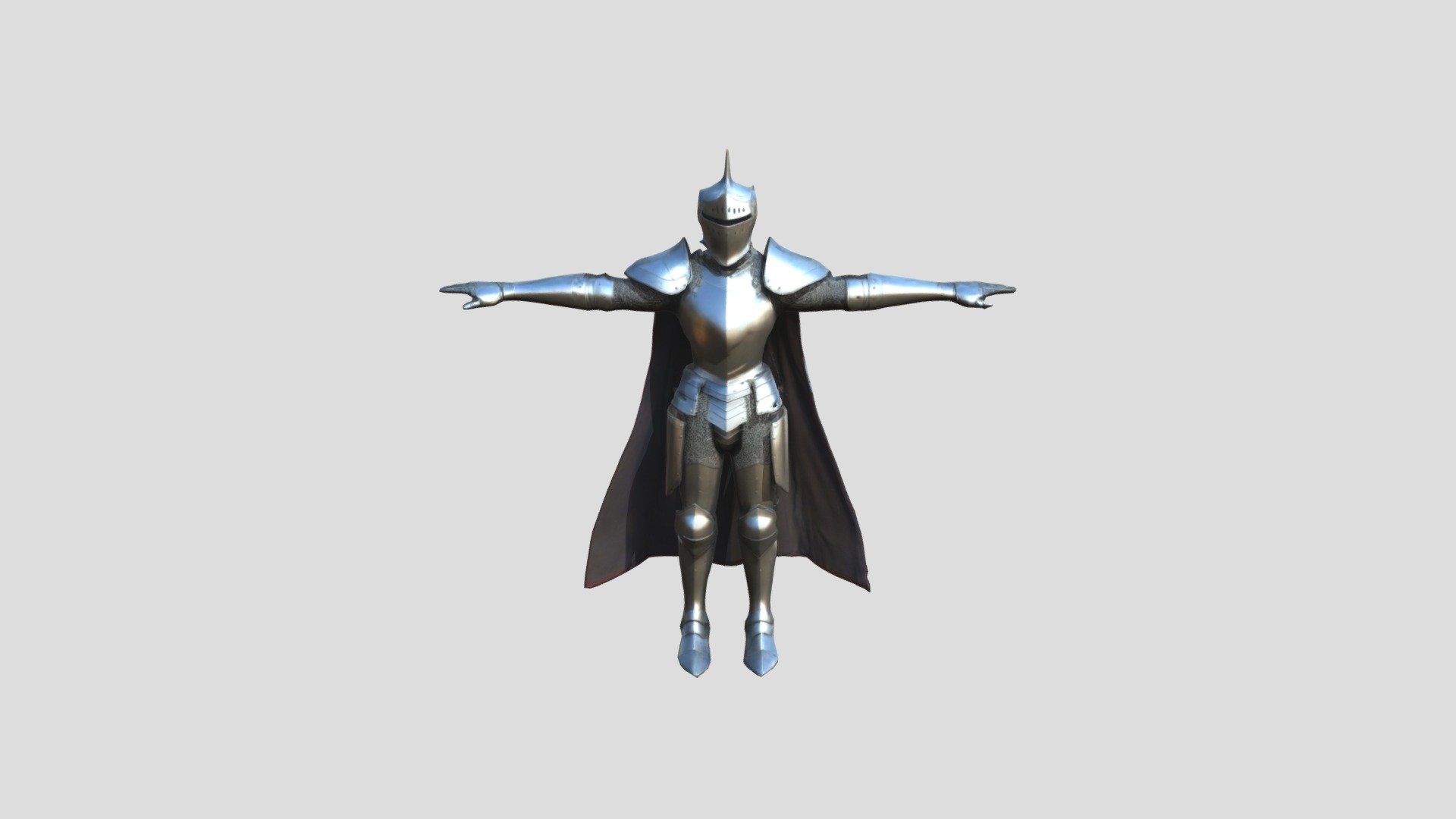 Knight in iron armor - Download Free 3D model by Skulpt (@vladislav.5.a ...