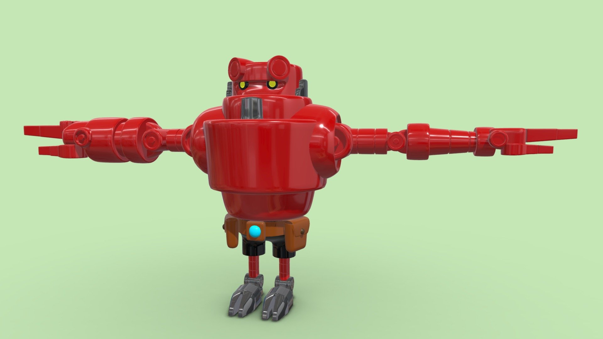 Hell Bot 💖 - Buy Royalty Free 3D model by YukiTori [89b4e9c ...