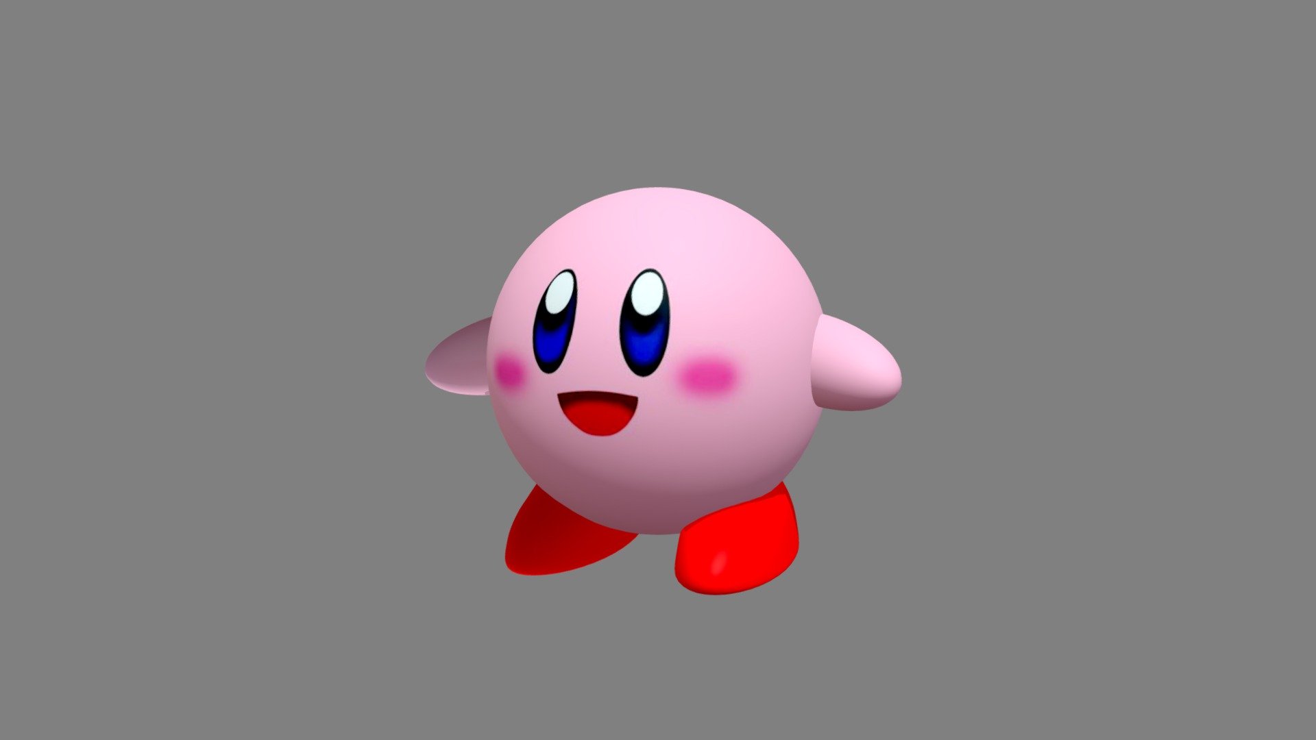 Kirby Model - 3D model by sealive10 [89b568b] - Sketchfab