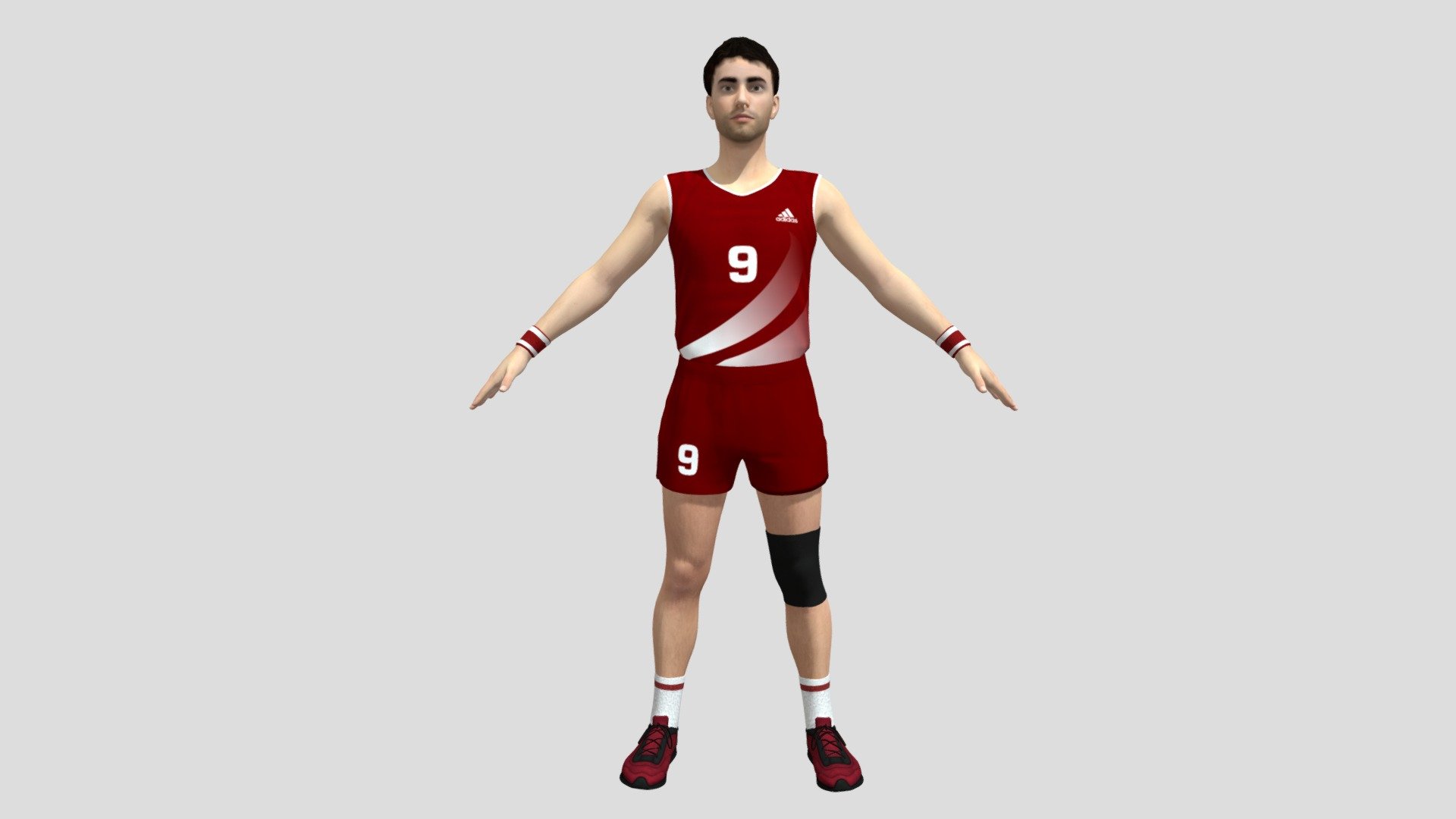 Volleyball Player - Buy Royalty Free 3D model by trish.j2109 [89b585b ...