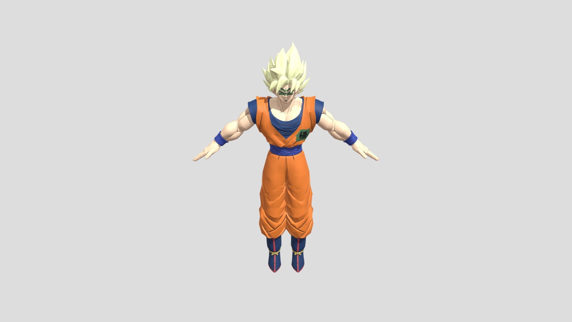 Goku_SSJ_DBFZ - Download Free 3D model by 20062020year [89b70c4 ...