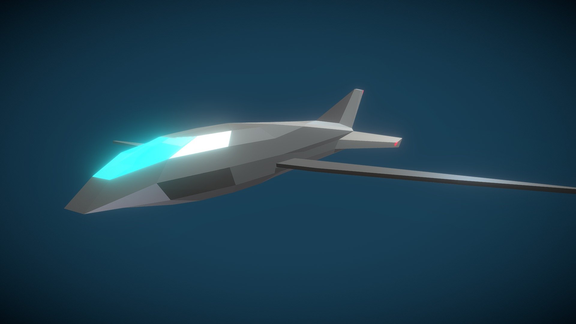 low-poly Stelth Jet - Buy Royalty Free 3D model by Polymotion (@AAV_s ...