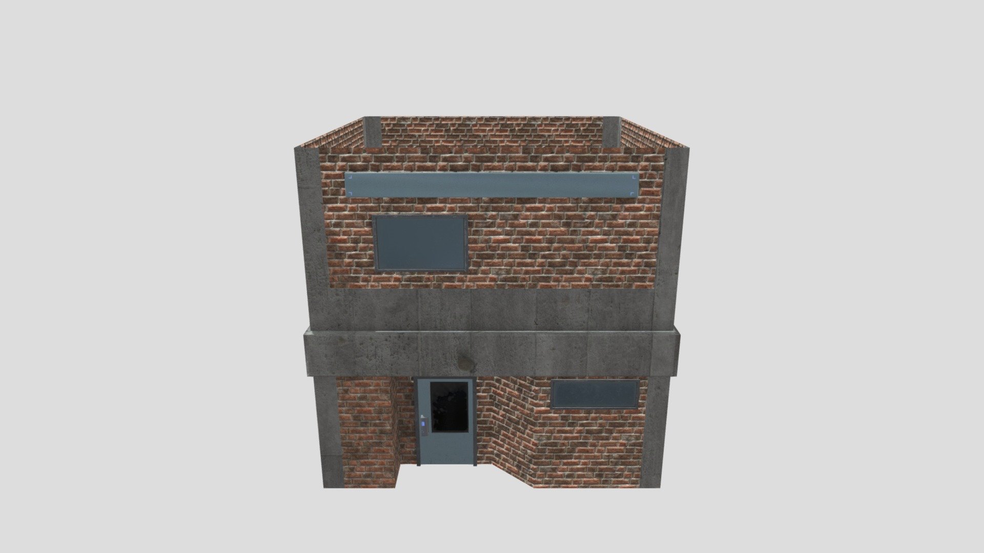 Edificio Modular (1) - Download Free 3D model by Luis Conca (@LuisConca ...