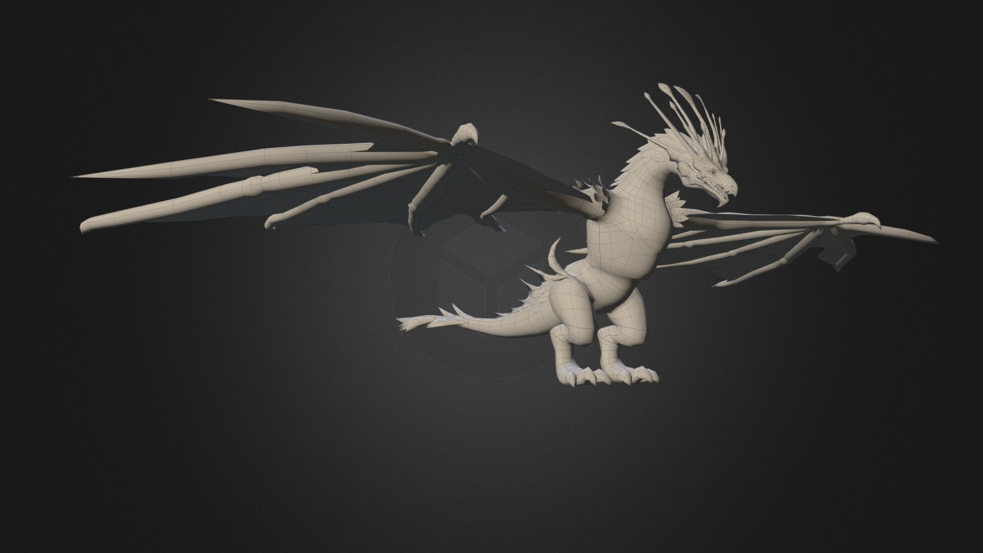 Dragon Queen - 3D model by Cheng-yu (@jprf99) [89b9337] - Sketchfab