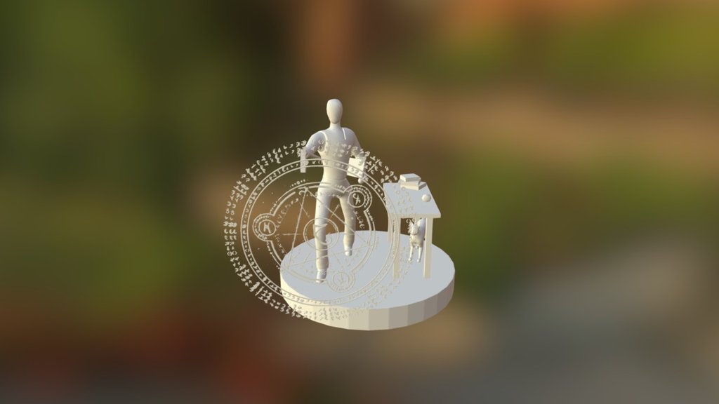 First Pass Character Scene - 3D model by Parker James Bradford (@parker ...