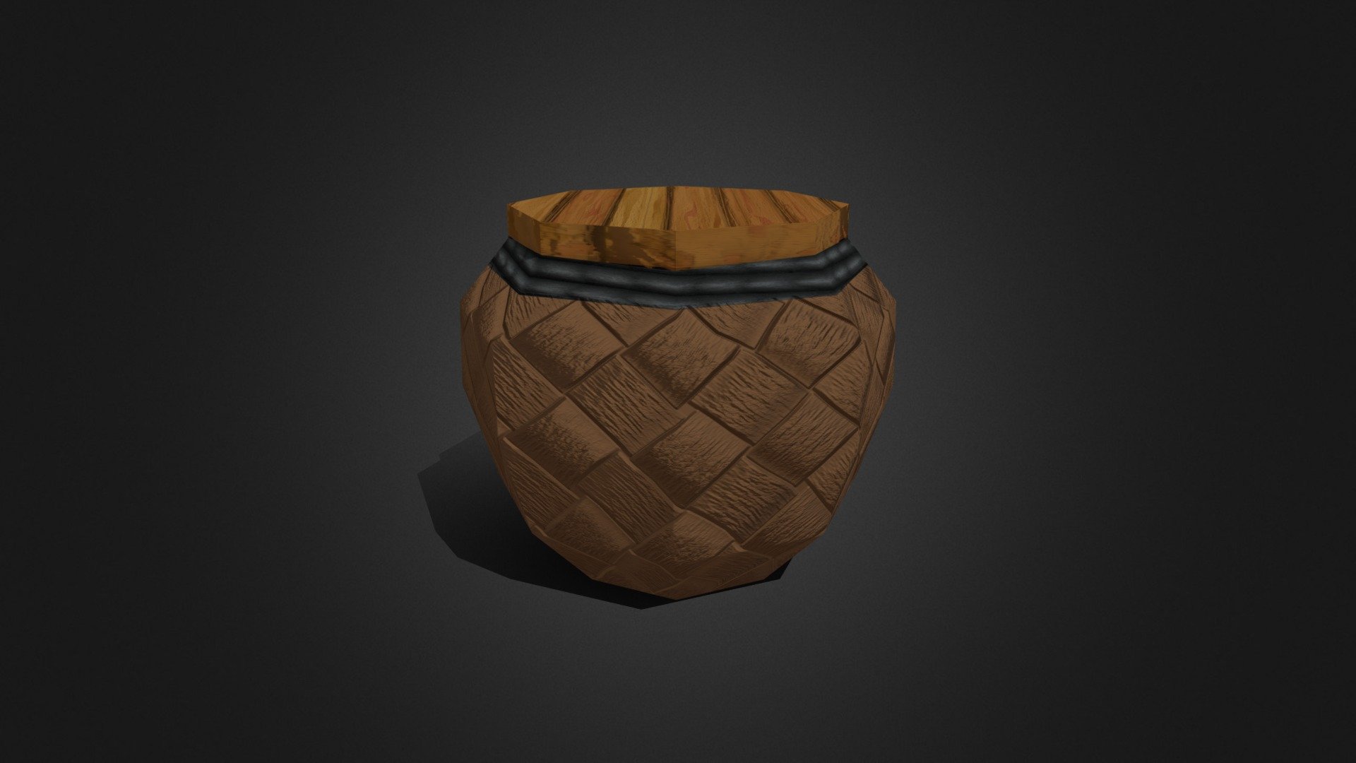 Small Storage Basket Low-Poly - 3D model by adityavishwakarma82 ...