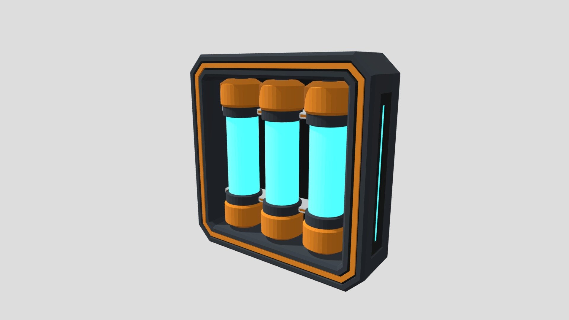 Low Poly Sci-Fi Fuse Box - 3D model by Ozea Studio (@ozeastudio ...