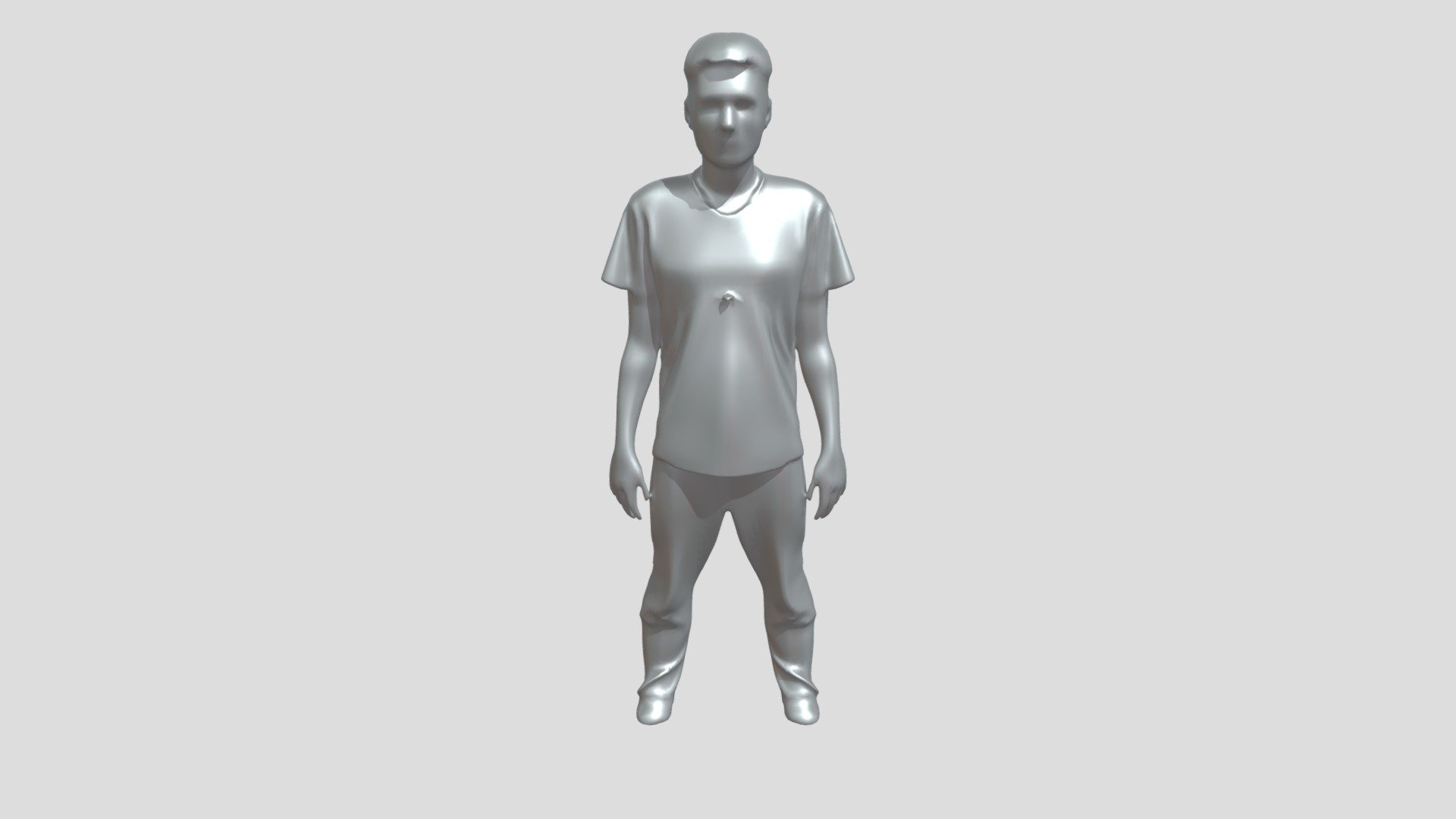 young man standing - 3D model by artirathore6232 [89bab1e] - Sketchfab