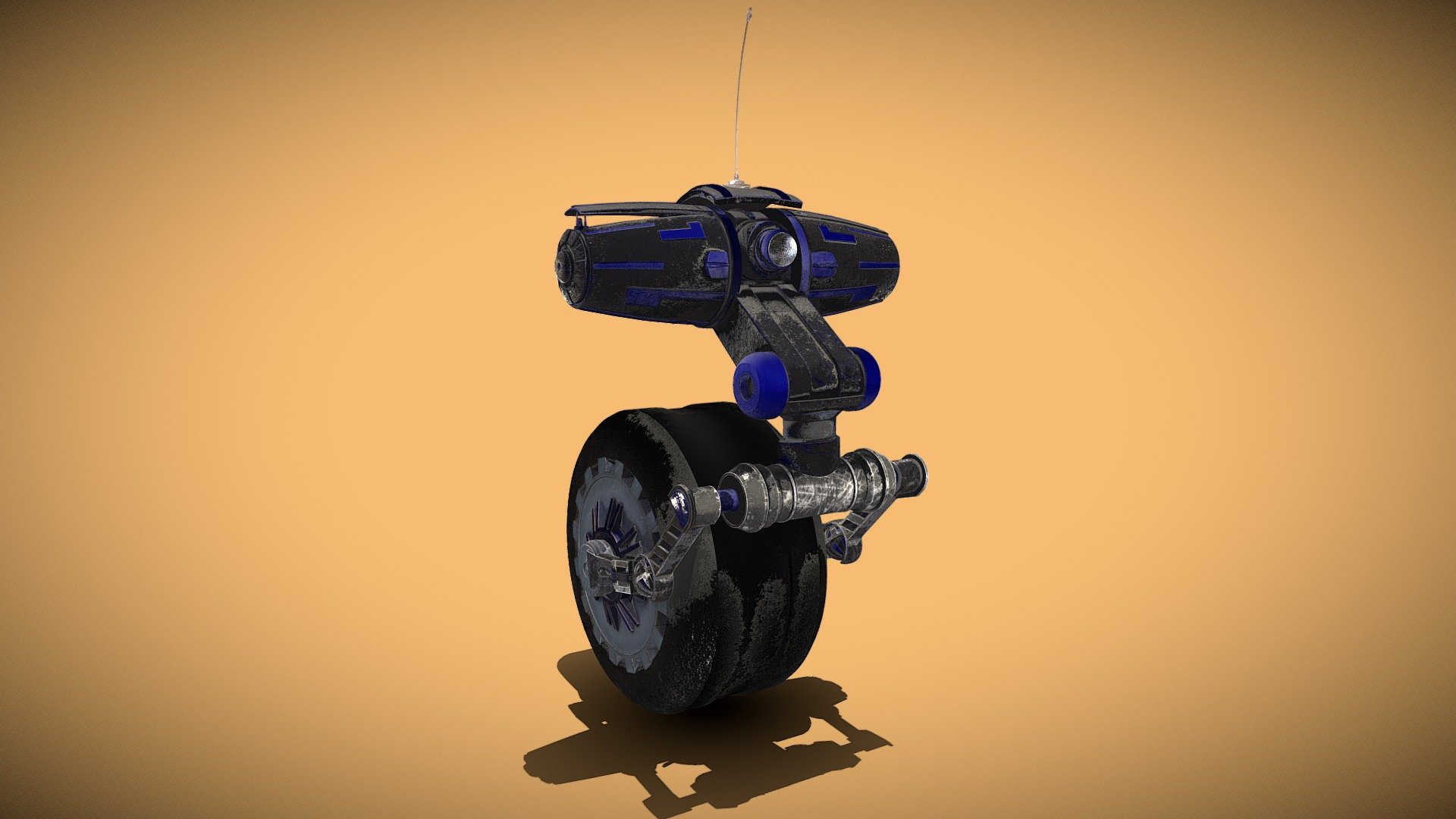 Riding Robot - Texturing Challenge - Download Free 3D model by ...