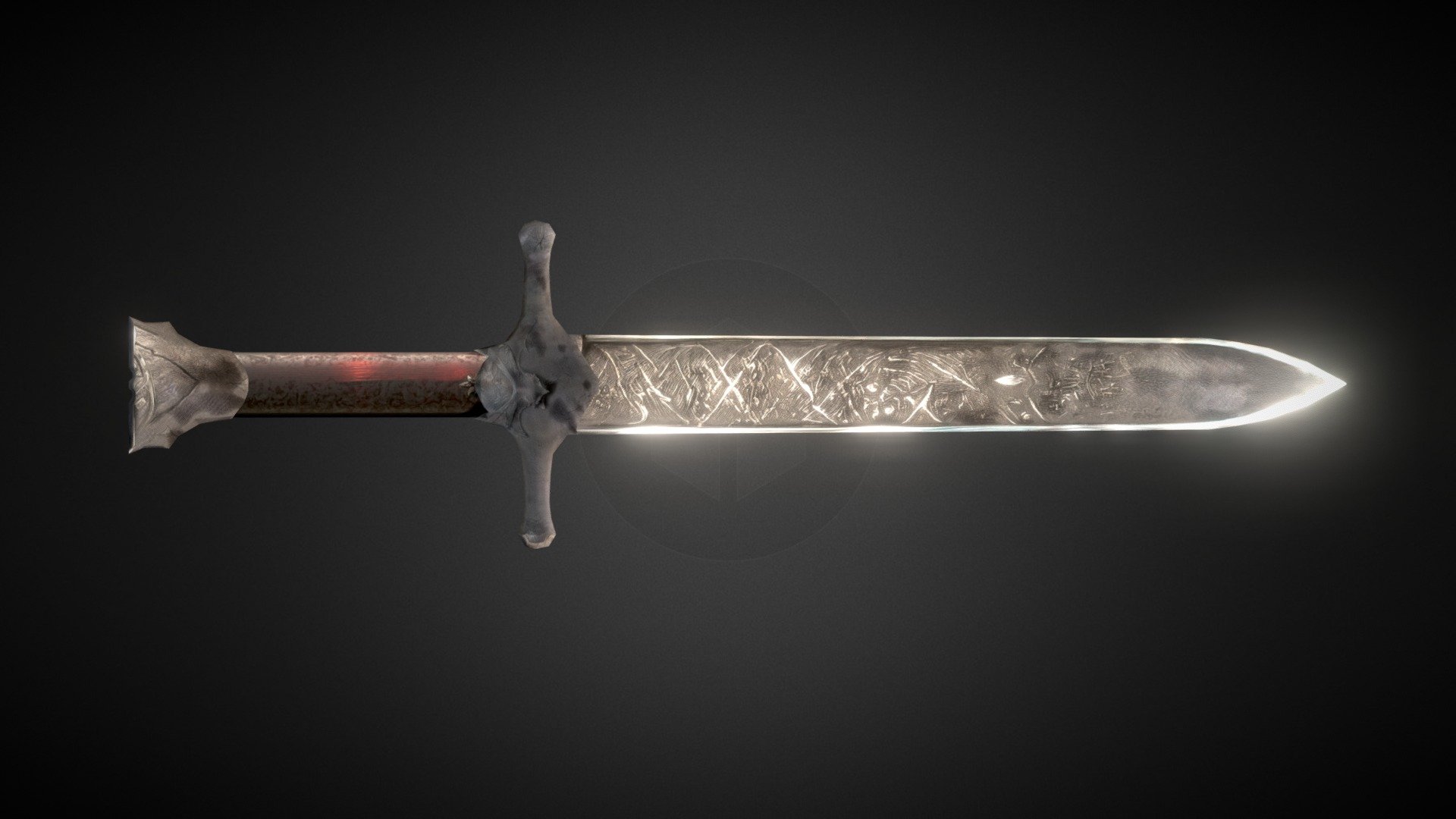 Fantasy Sword - Download Free 3D model by Johnny Rogue (@breddowen ...