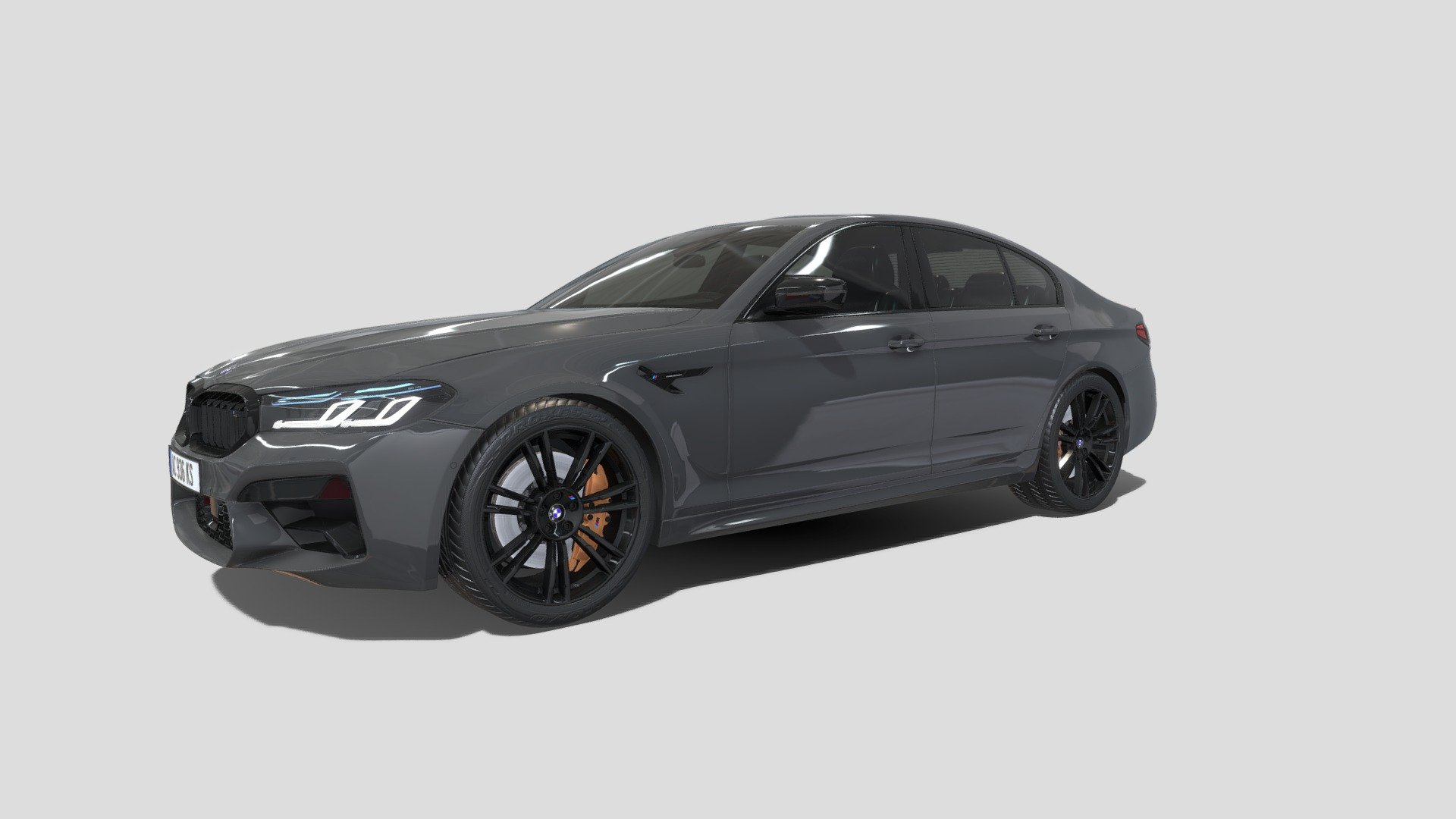 BMW M5 2021 - Buy Royalty Free 3D model by Ahmad.Ebrahimi [89bd73b ...