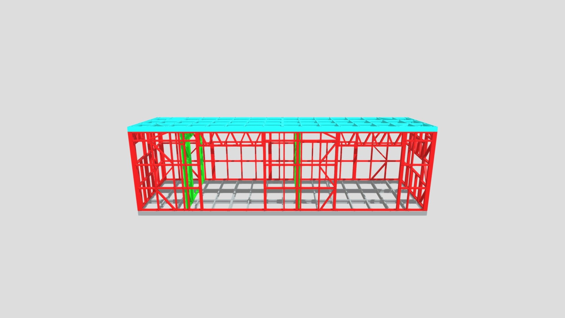 Tawharanui Pod - 3D model by Steel Frames Direct & Go Tiny Frame Kits ...