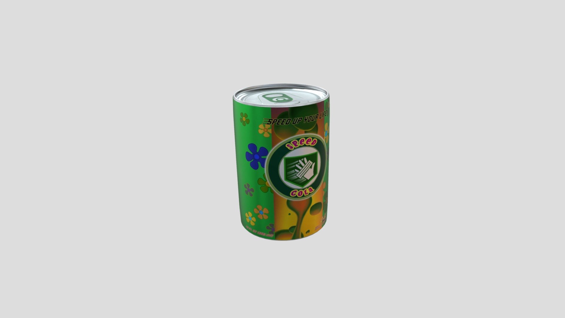Soda can (Speed Cola) - 3D model by Dion Bowen (@DBowen1999) [89beb20 ...