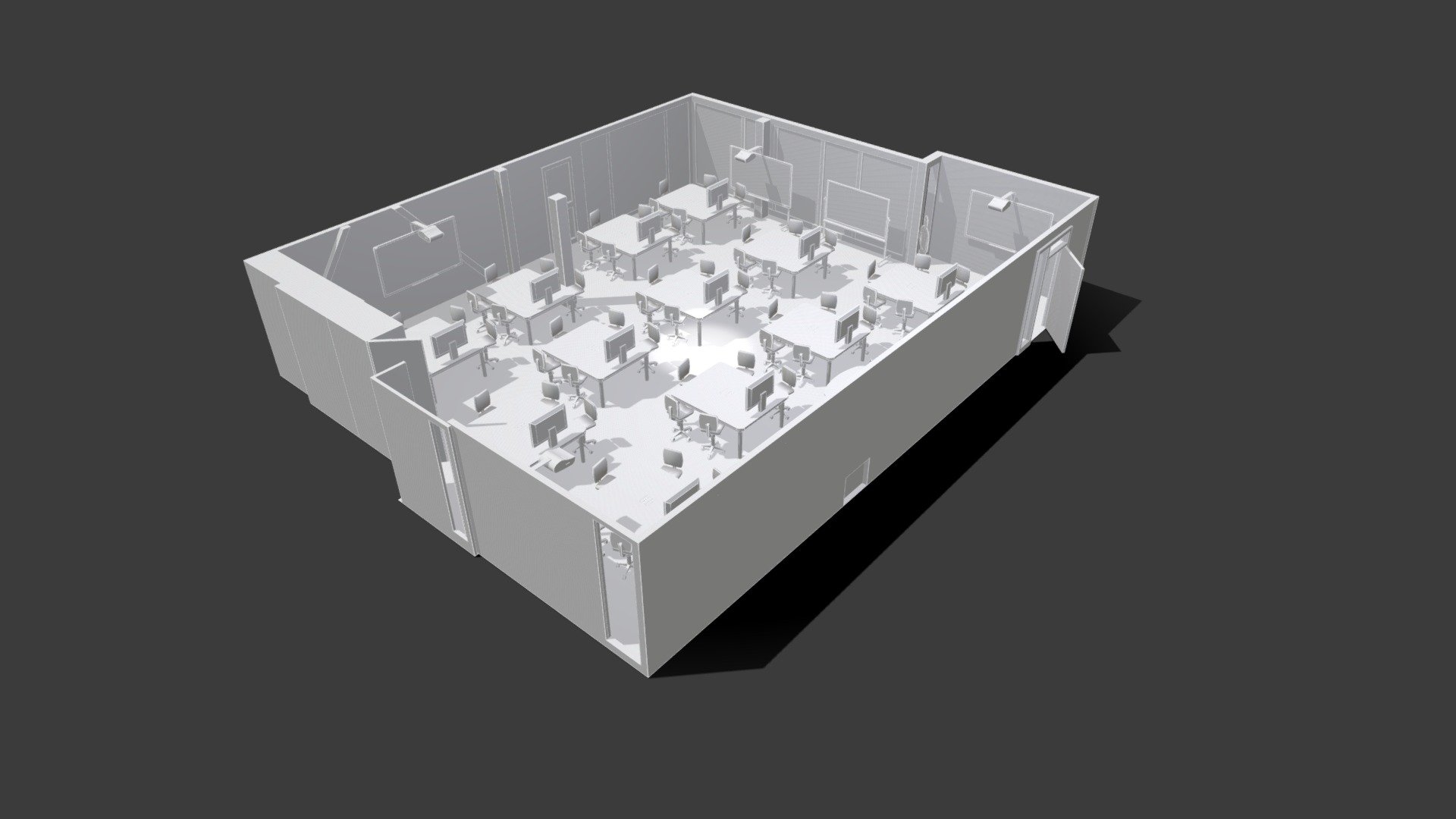 Room 1435 New - 3D model by agalvez [89bf0ea] - Sketchfab