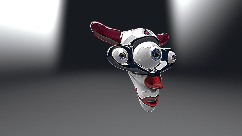 Three-eyed Clown - 3D model by Quaximi [89c063e] - Sketchfab