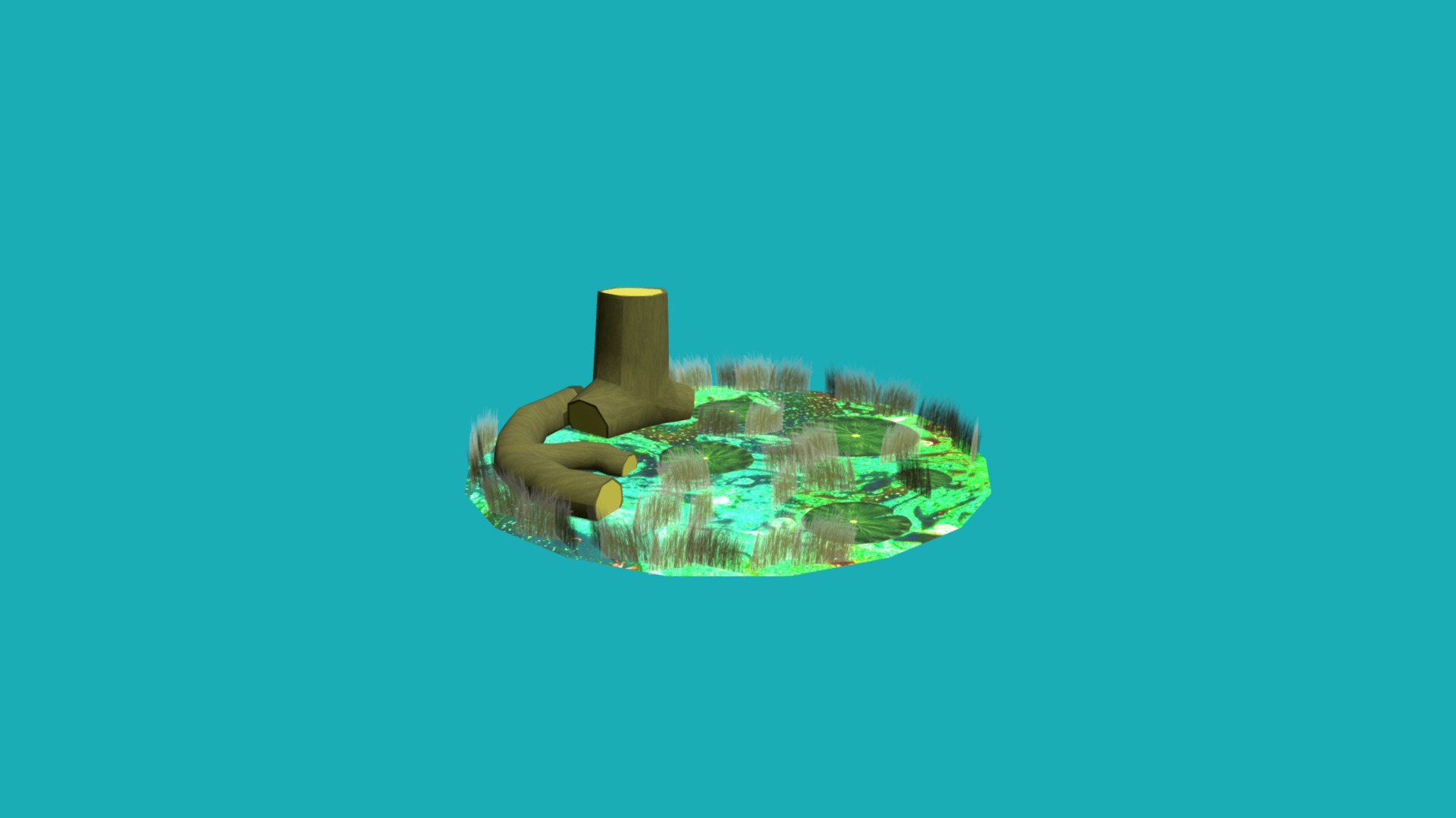 Swamp stage - 3D model by Bluequazer [89c0b42] - Sketchfab