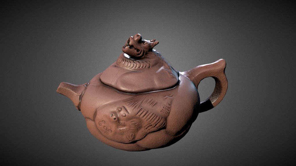 Teapot 3D Scan - 3D model by Daniel_cahill5 [89c1a84] - Sketchfab