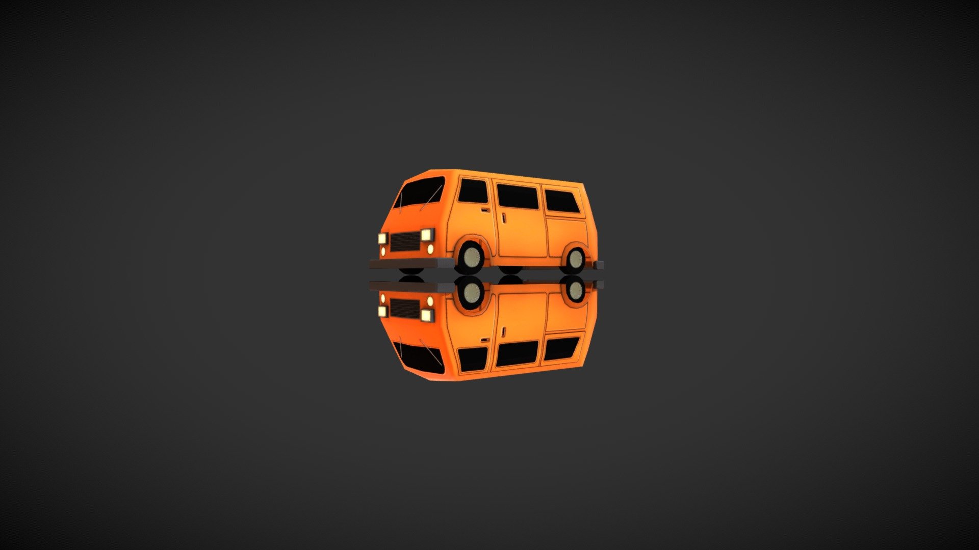van lowpoly - Download Free 3D model by Deepak_Sharma [89c3ec1] - Sketchfab