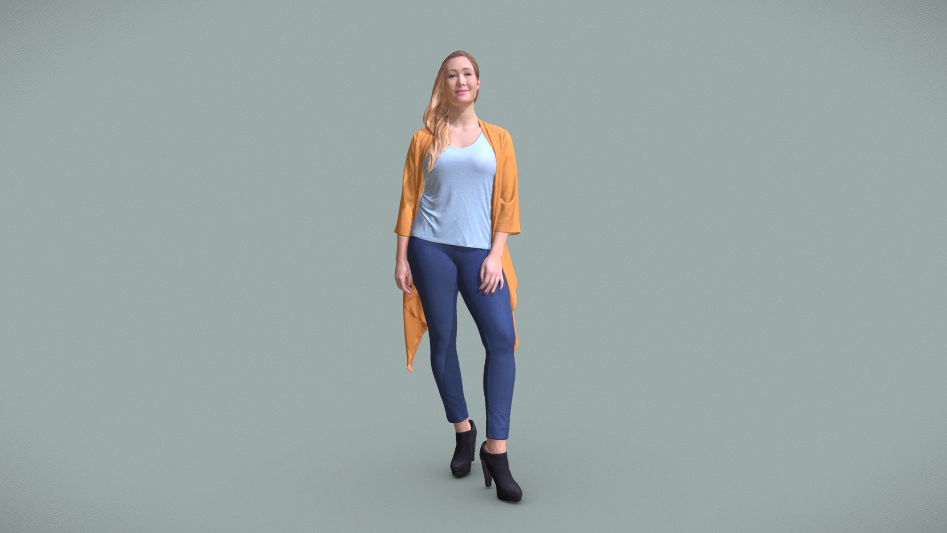 Rocio 10302 - Standing Girl - 3D model by 3DPeopleOfficial [89c49d3 ...