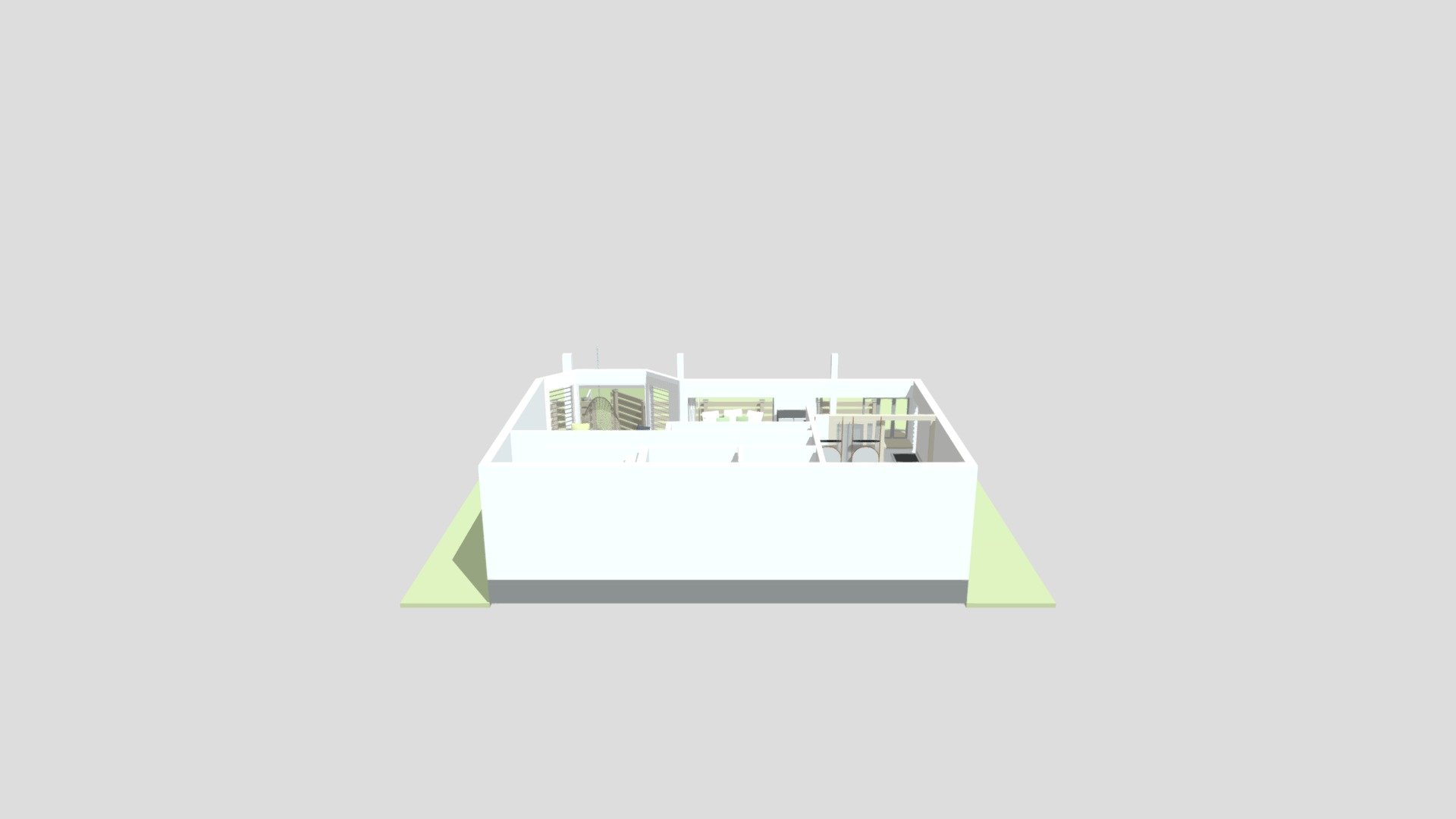 New Design 2- Extension W Fence Op2 (Ryan) - 3D model by Upstream808 ...