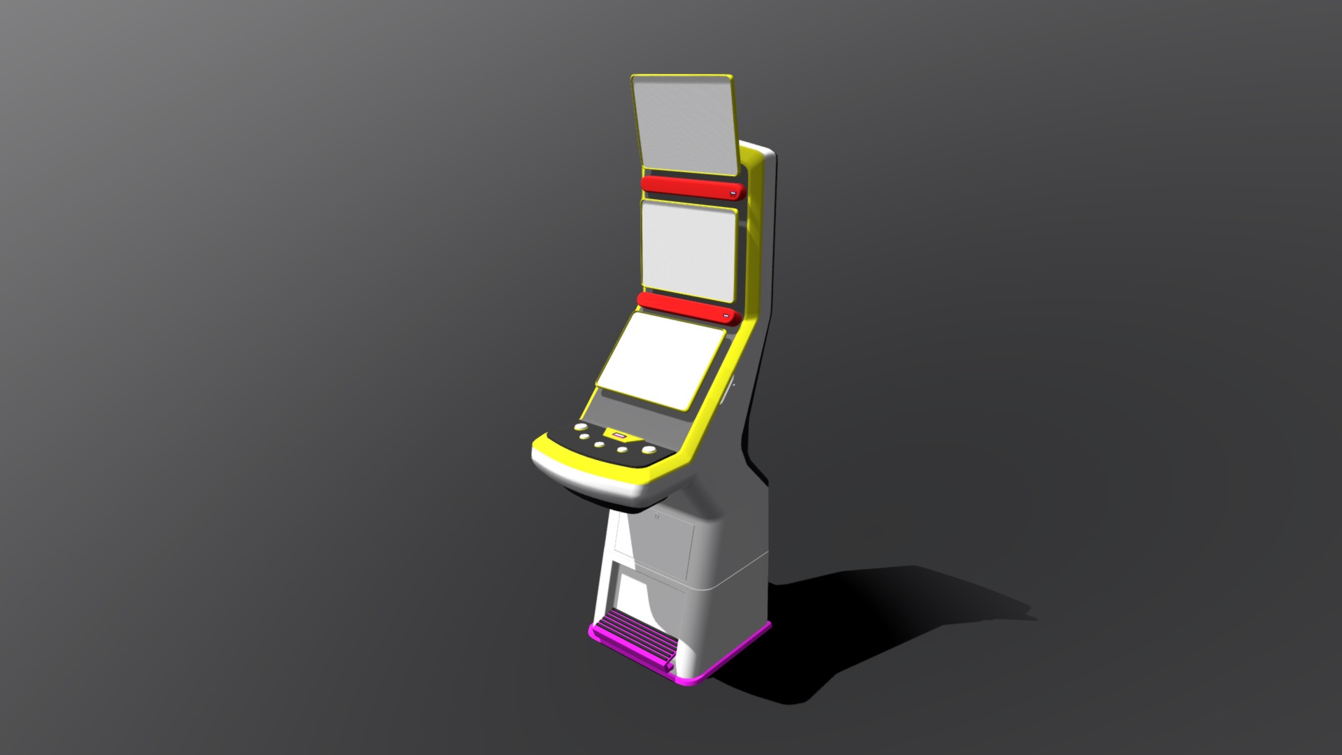 Modern Style Slot Machine - 3D model by ayoung93 [89c520e] - Sketchfab