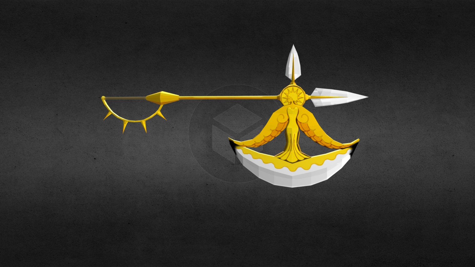 Escanor Axe - 3D model by Zeusrider (@Sebastian.Barrios) [89c55ee ...
