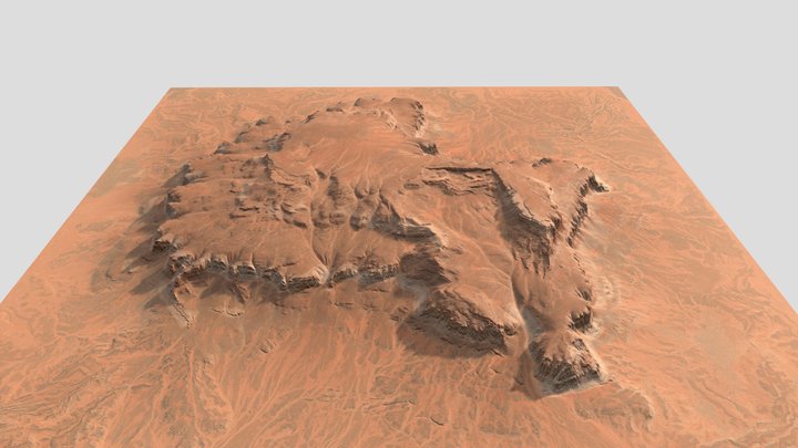 Desert-mountain 3D models - Sketchfab