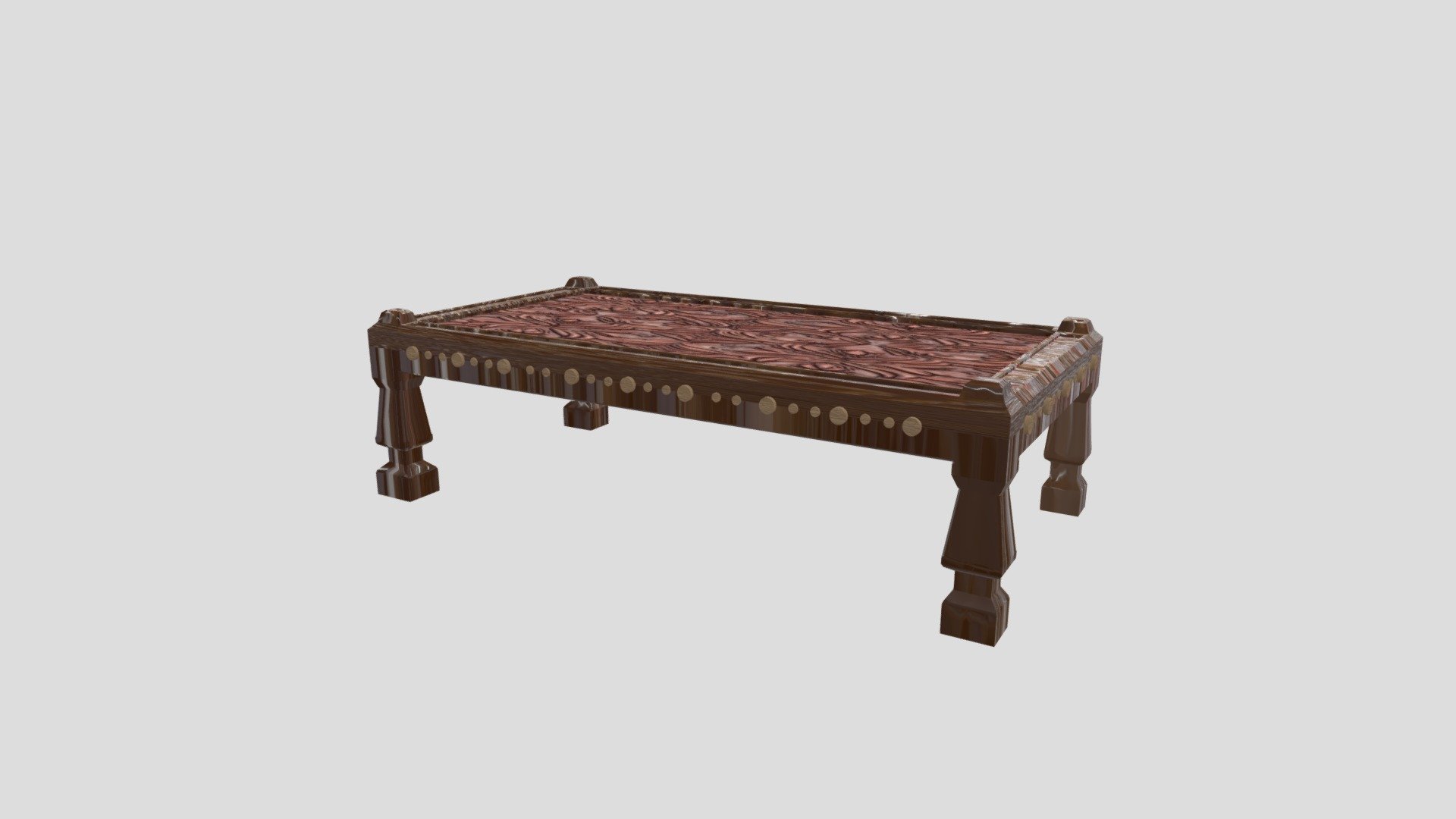 Medieval Table - 3D model by Fotell [89c8dac] - Sketchfab