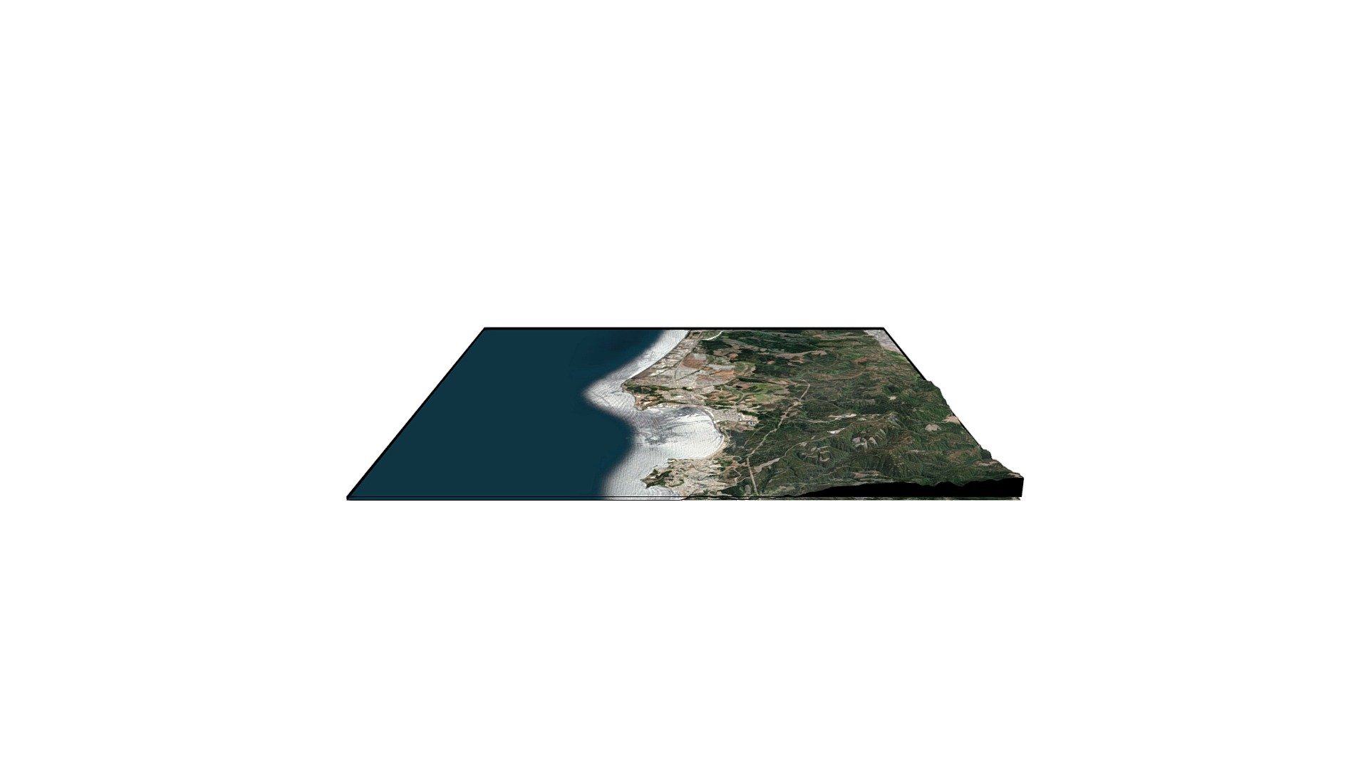 3D Topográfico Lota - Chile - Download Free 3D model by Sebamolinap ...