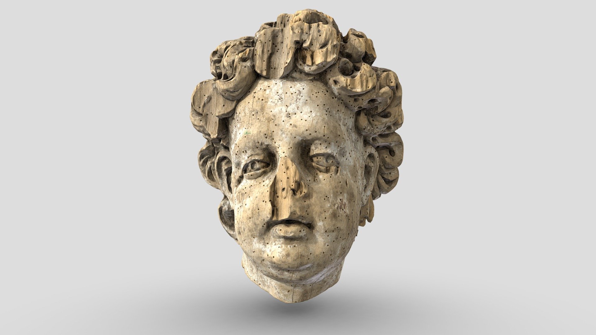Fragment of a Sculpture (Head) - 3D model by MyFutureHeritage [89ca8e4 ...