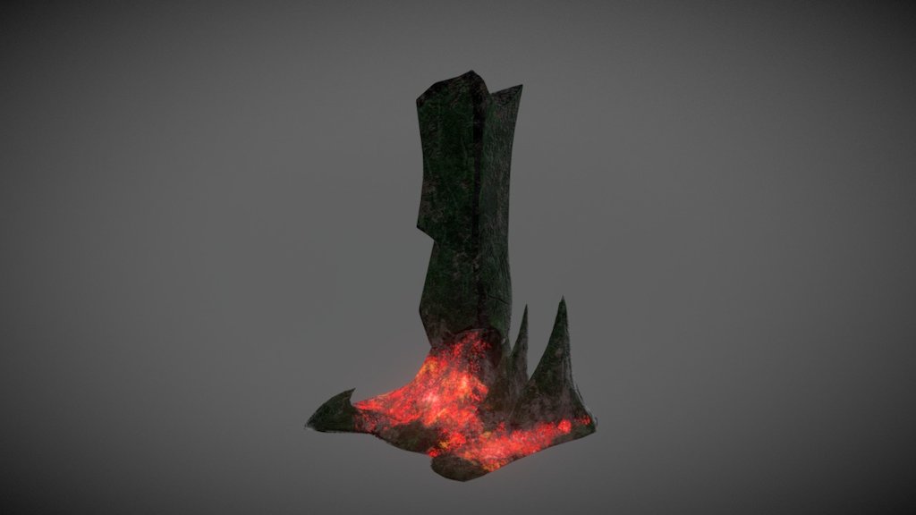 Demonic Pillar - 3D model by Dylan_McPeek [89cc1e2] - Sketchfab