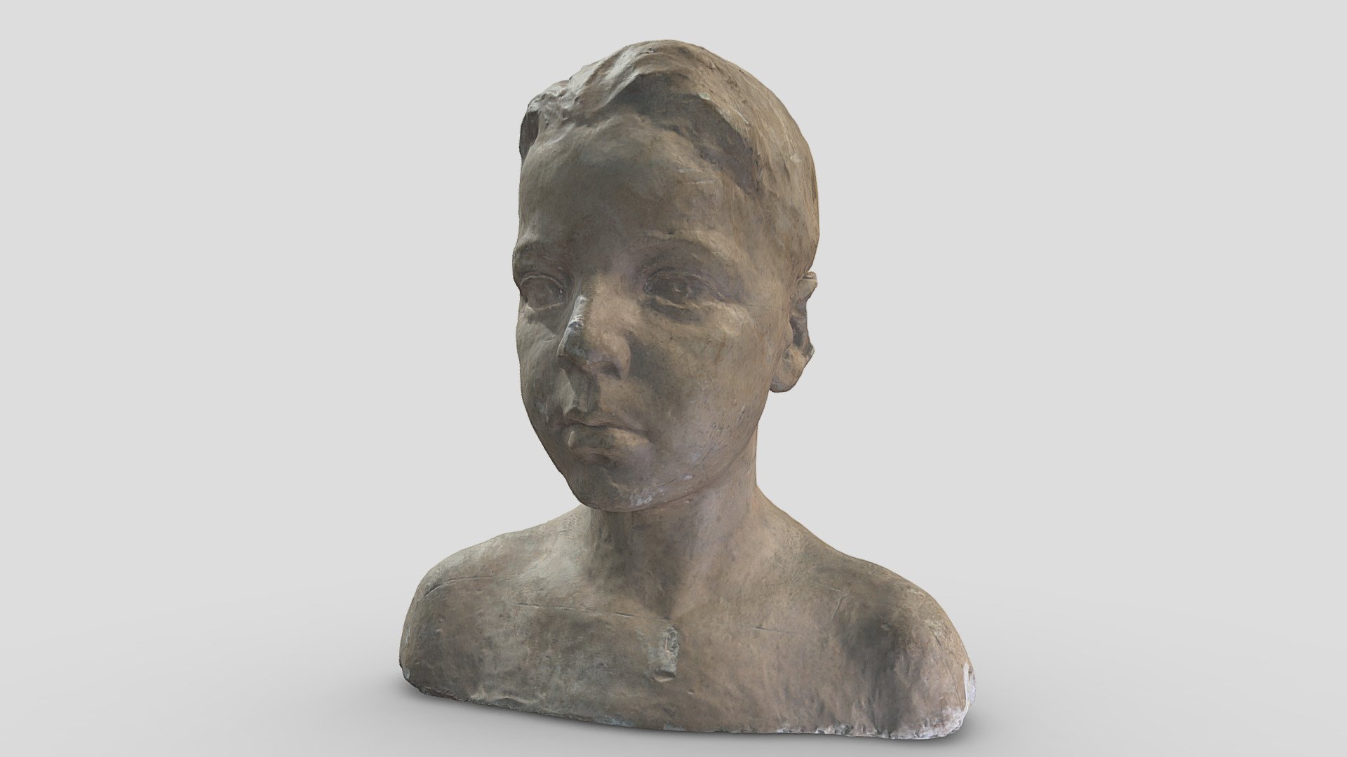 knabenporträt gips - 3D model by gussbronze [89cc761] - Sketchfab