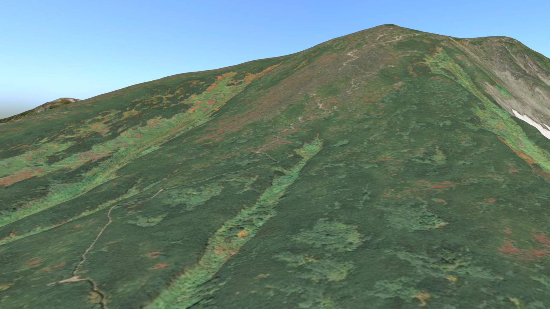 Range of Mt.Midori-dake summit - Download Free 3D model by ezorisu ...