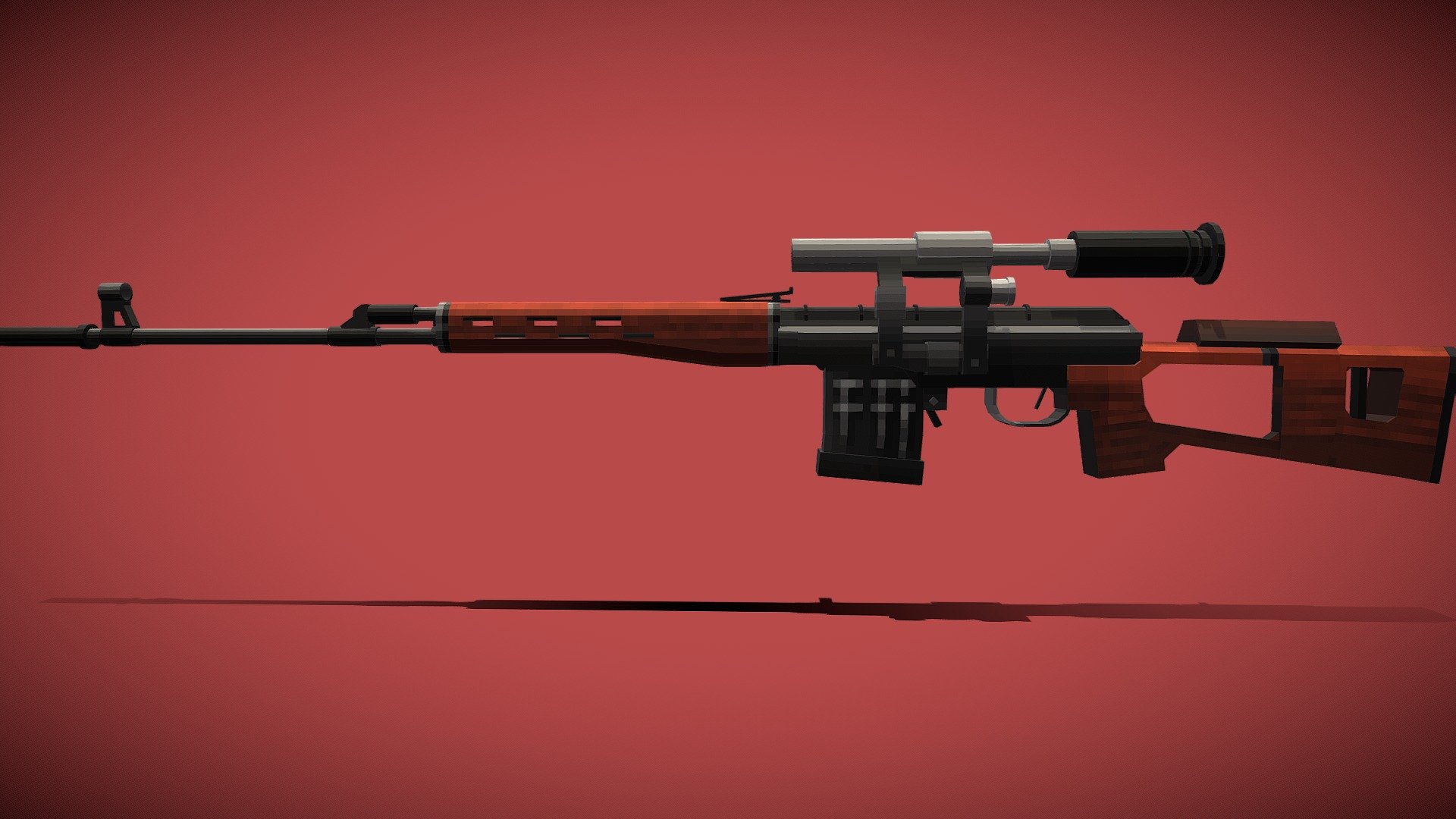 Dragunov - 3D model by MMecha [89cef8e] - Sketchfab