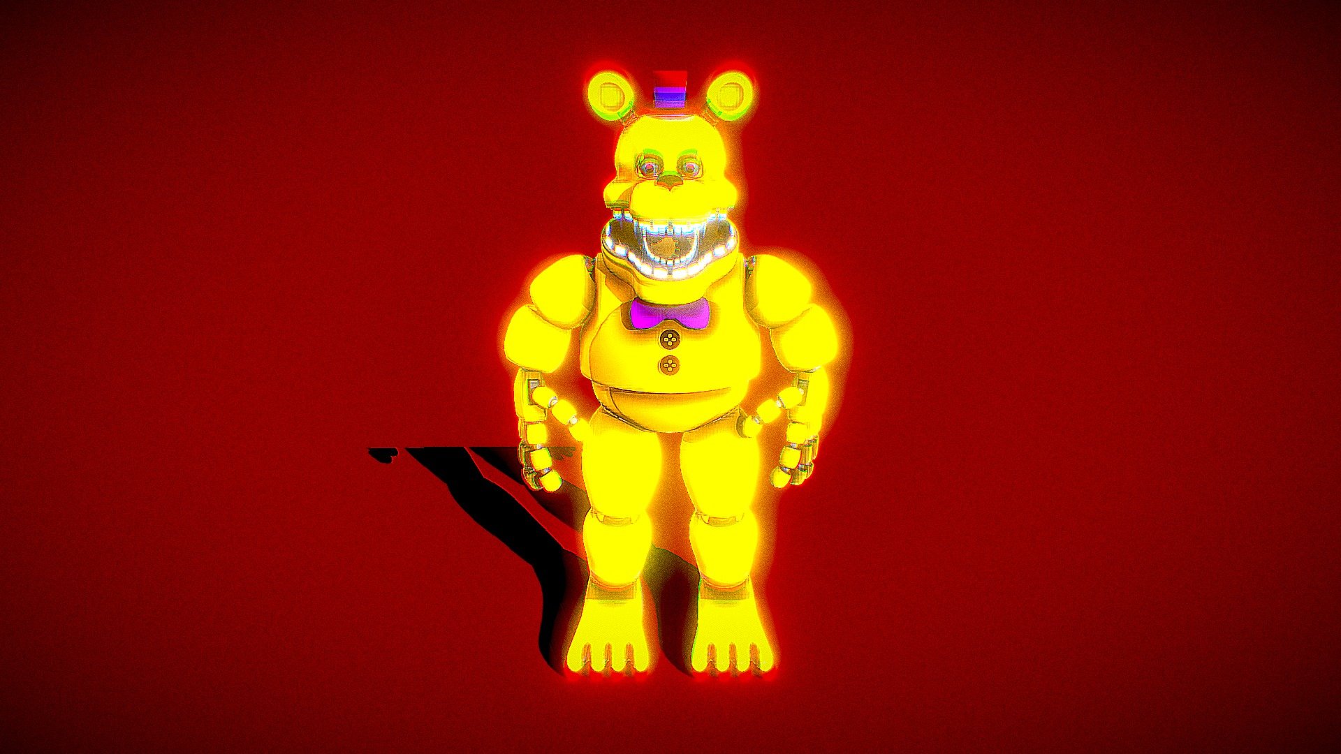 fredbear - 3D model by krissy281 [89cf8c3] - Sketchfab