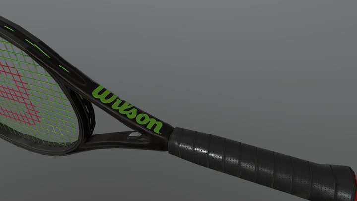 Tennis-racket 3D models - Sketchfab