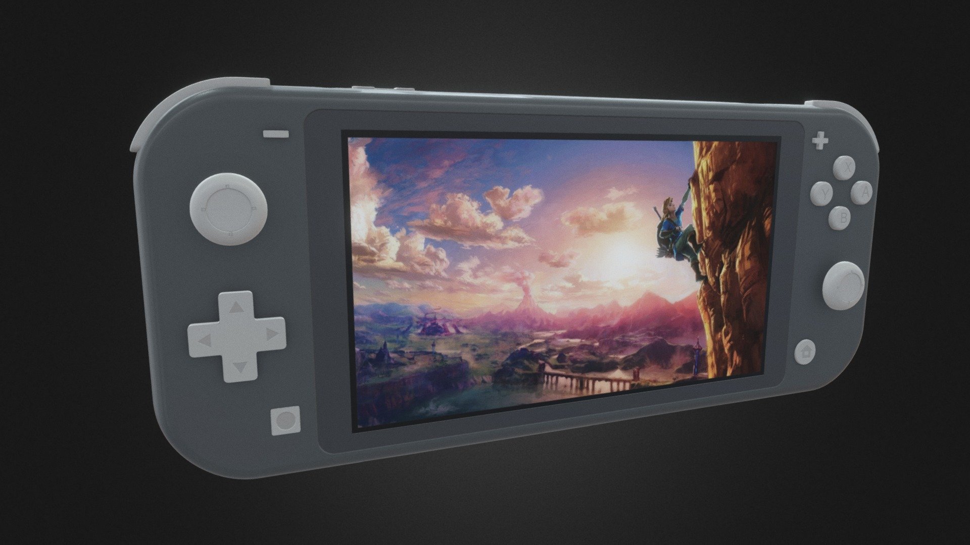Nintendo Switch Lite - Download Free 3D model by Fahim Jaowad (@fjsam ...