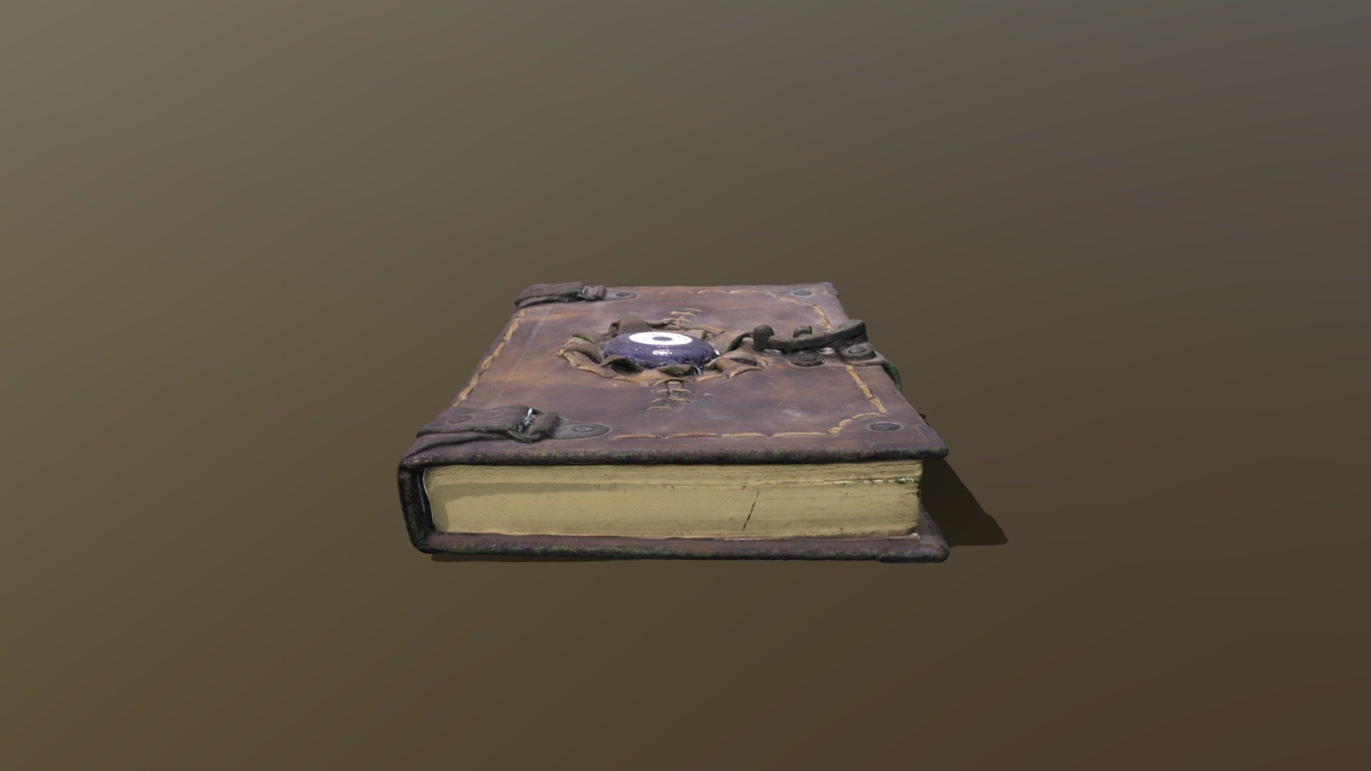 Spell Book - Download Free 3D model by Florian Dubernard (@dubernard ...