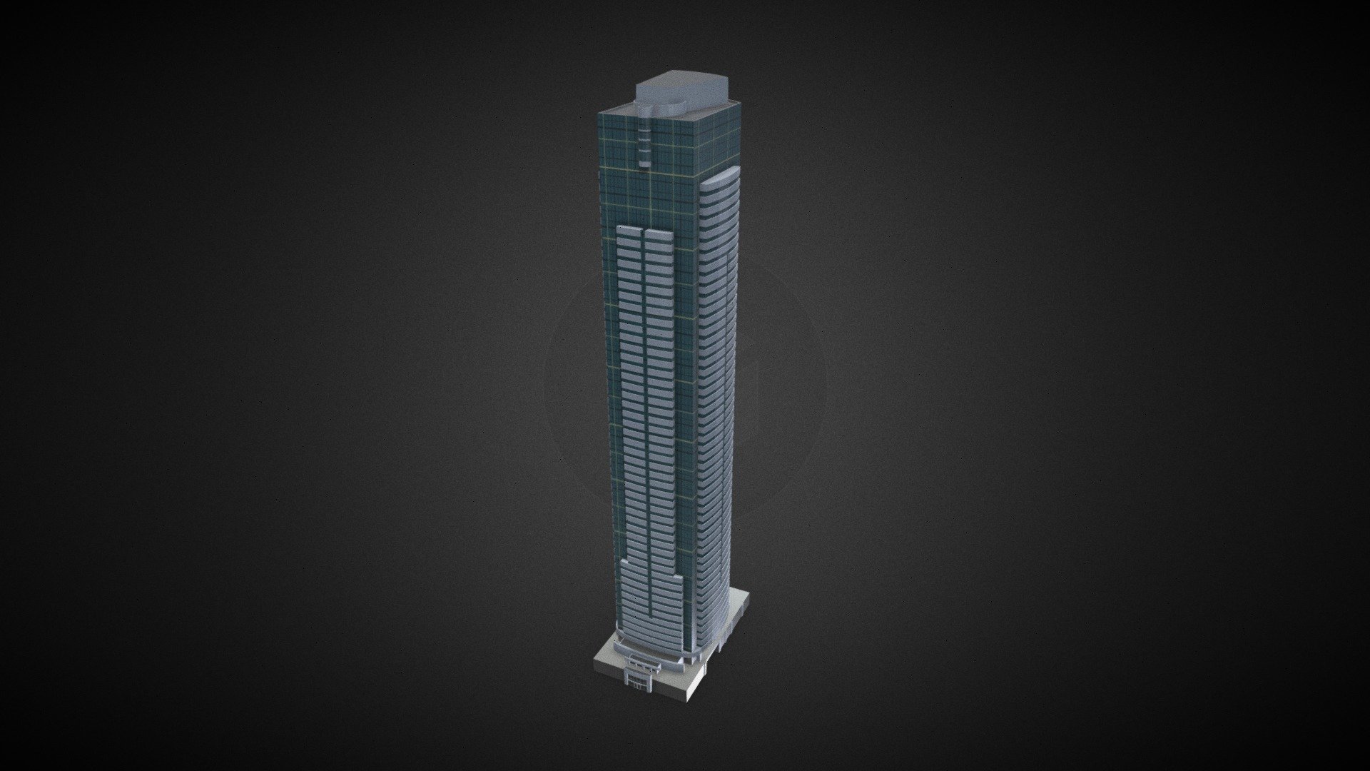 MX25 / TWO UNION SQUARE - 3D model by Checo Mx. (@checomx) [89d133b] - Sketchfab