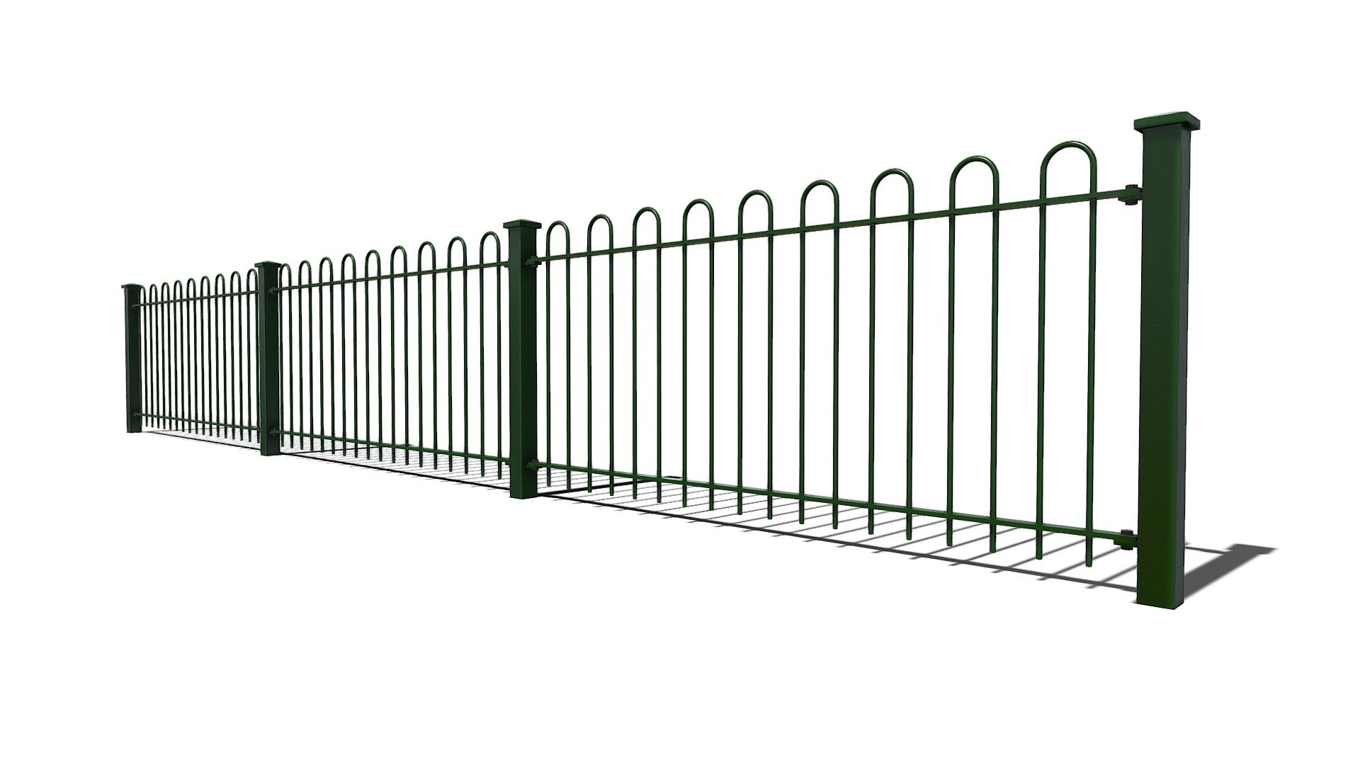 Park Railings - Buy Royalty Free 3D model by Studio Lab (@studiolab.dev ...