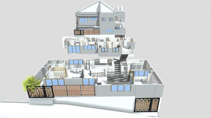 Rumah 3D models - Sketchfab