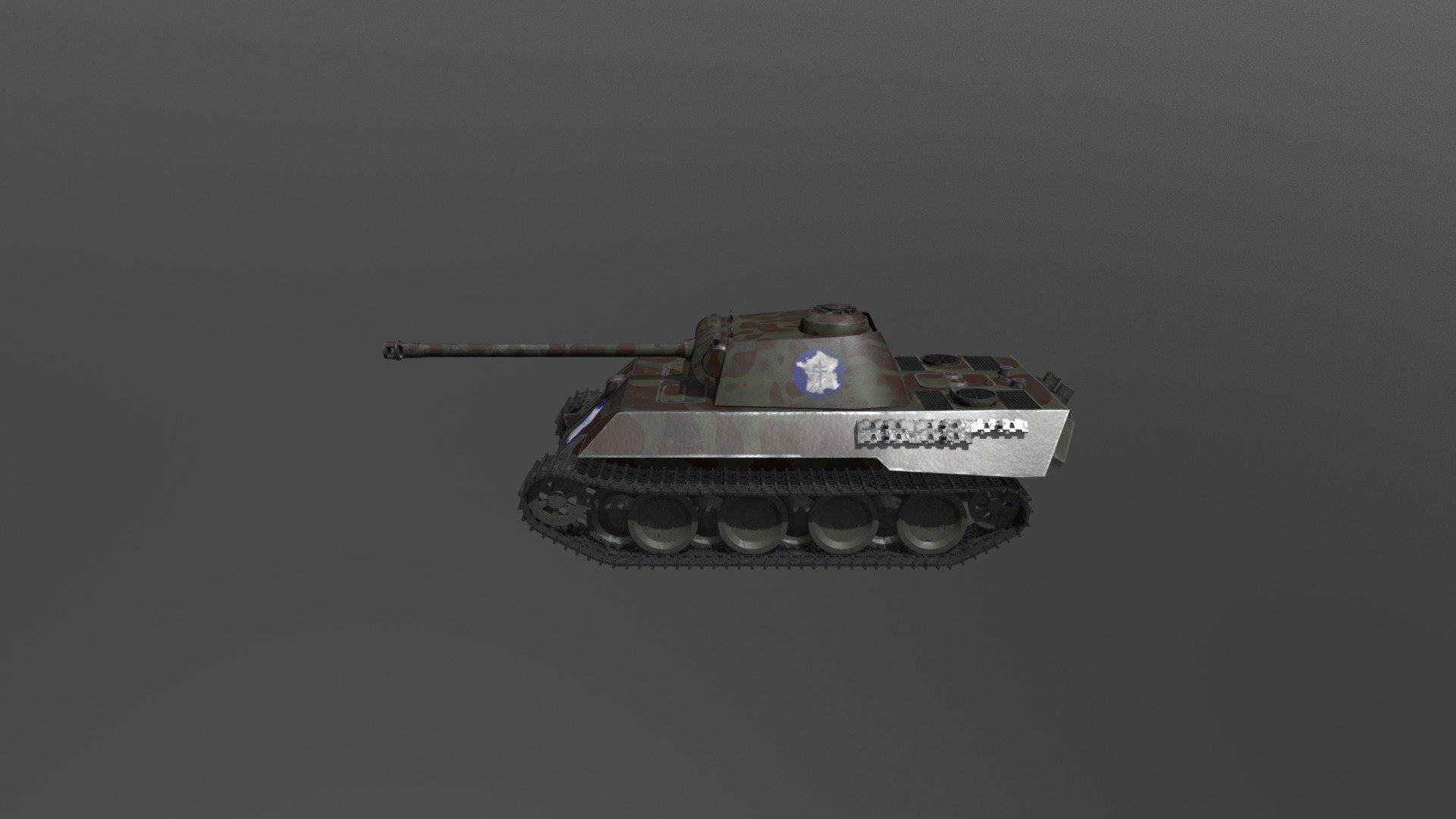 Panzer 5. Panther - 3D model by ryaneves-thorpe [89d5cdc] - Sketchfab