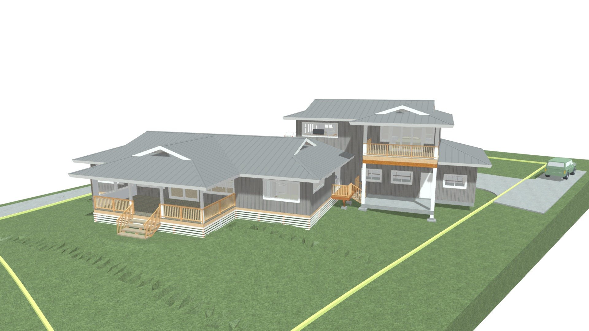 e-14 BACHMAN REVISED MAIN HOUSE REVISED PRELIM - 3D model by Pro Draft ...