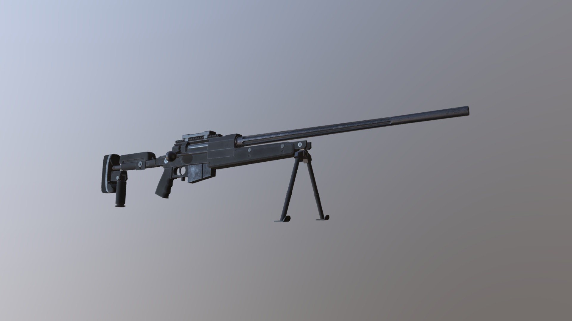 PGM .338 - 3D model by Cyle (@cyle41) [89d693b] - Sketchfab