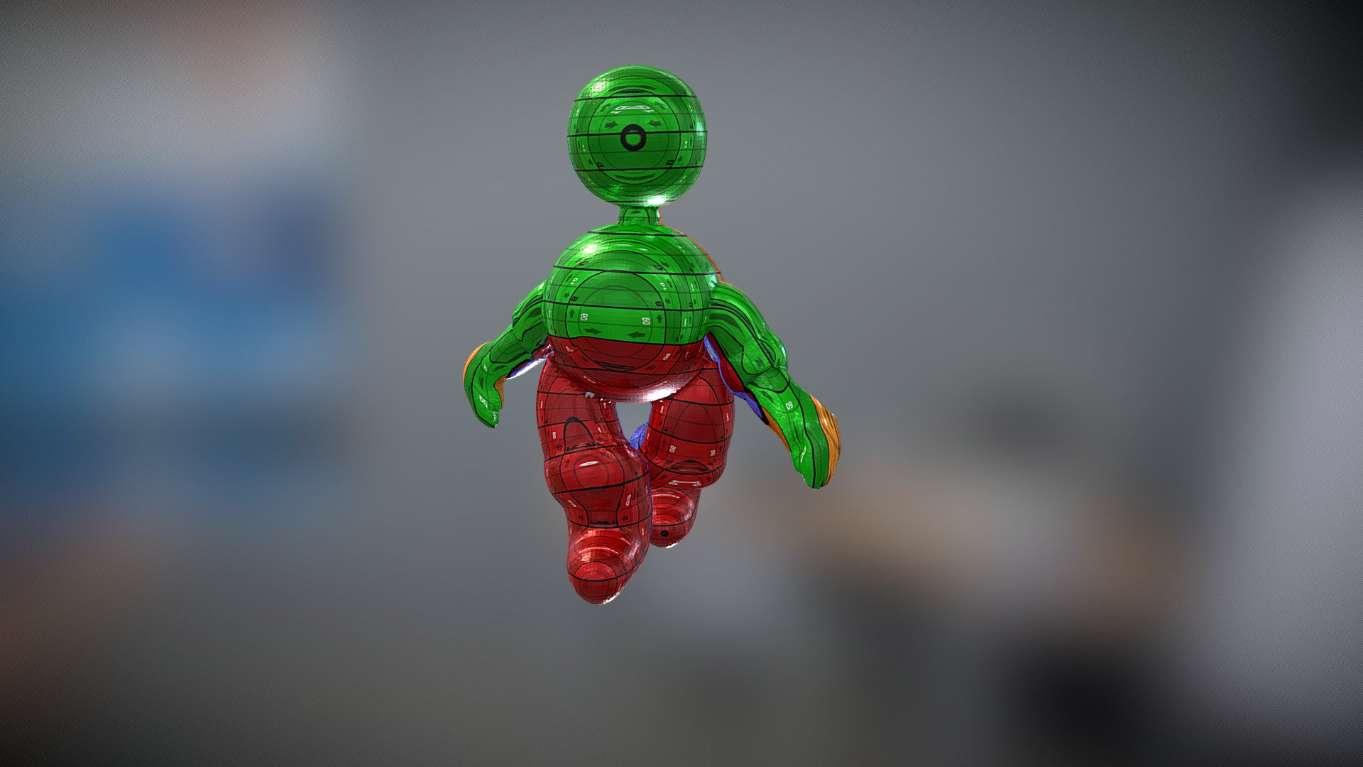 UV Bot on the Catwalk - 3D model by Norod78 (@Norod) [89d6ae3] - Sketchfab
