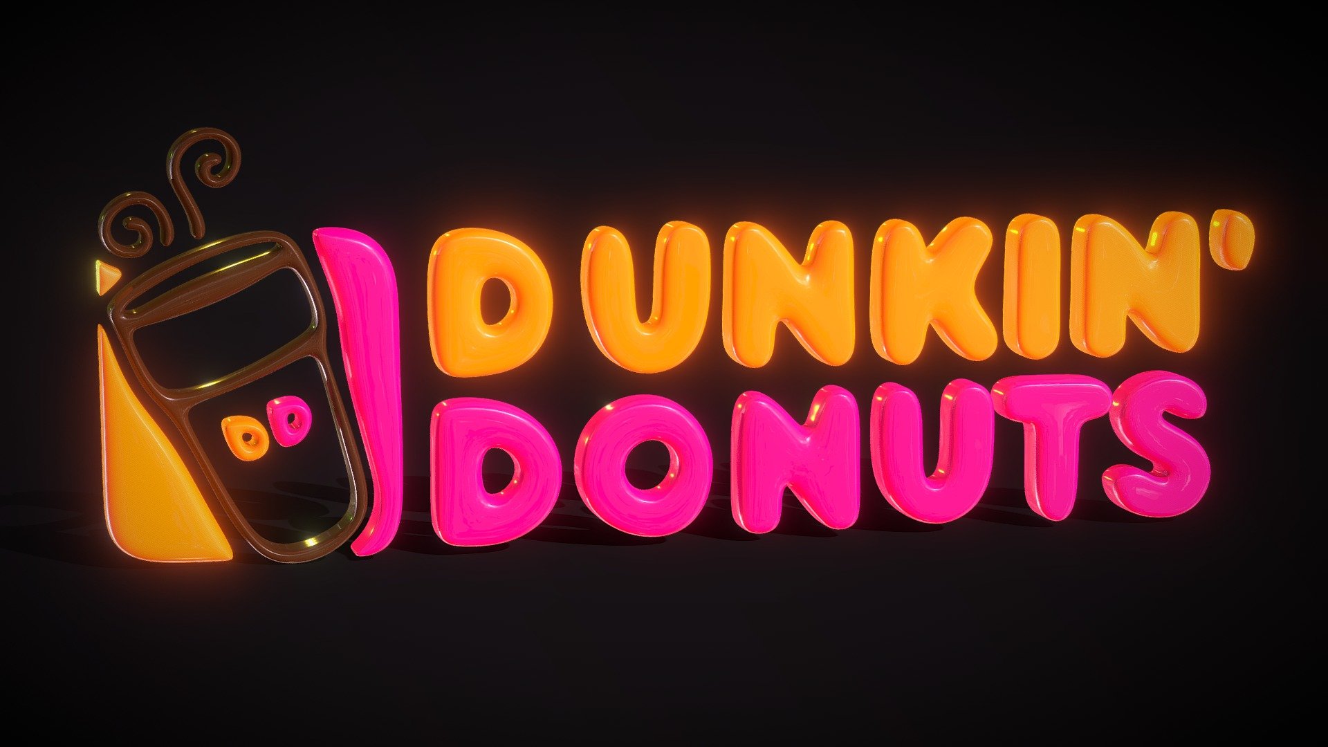 Logo Della Dunkin Donuts DUNKIN' Guidelines :: Behance